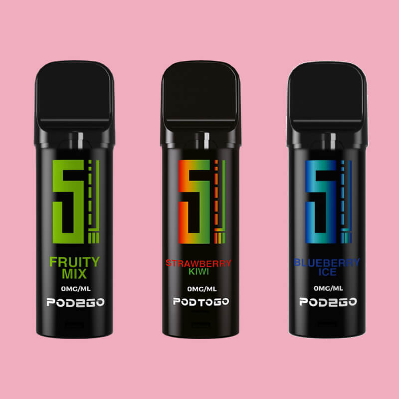 5EL POD2GO Nikotinfrei Pods